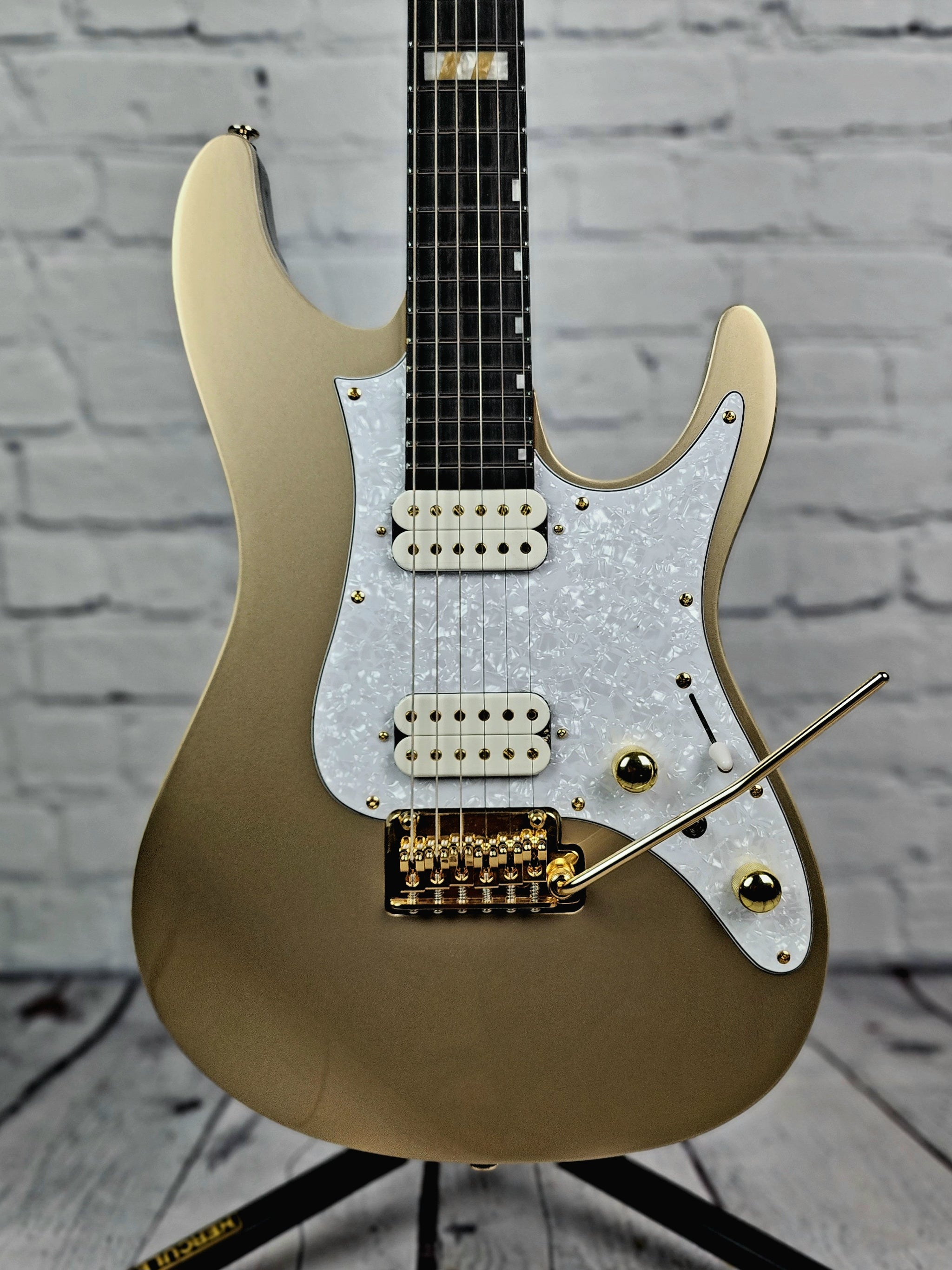 Ibanez Premium KRYS10 Scott Lepage 6 String Electric Guitar Gold ...