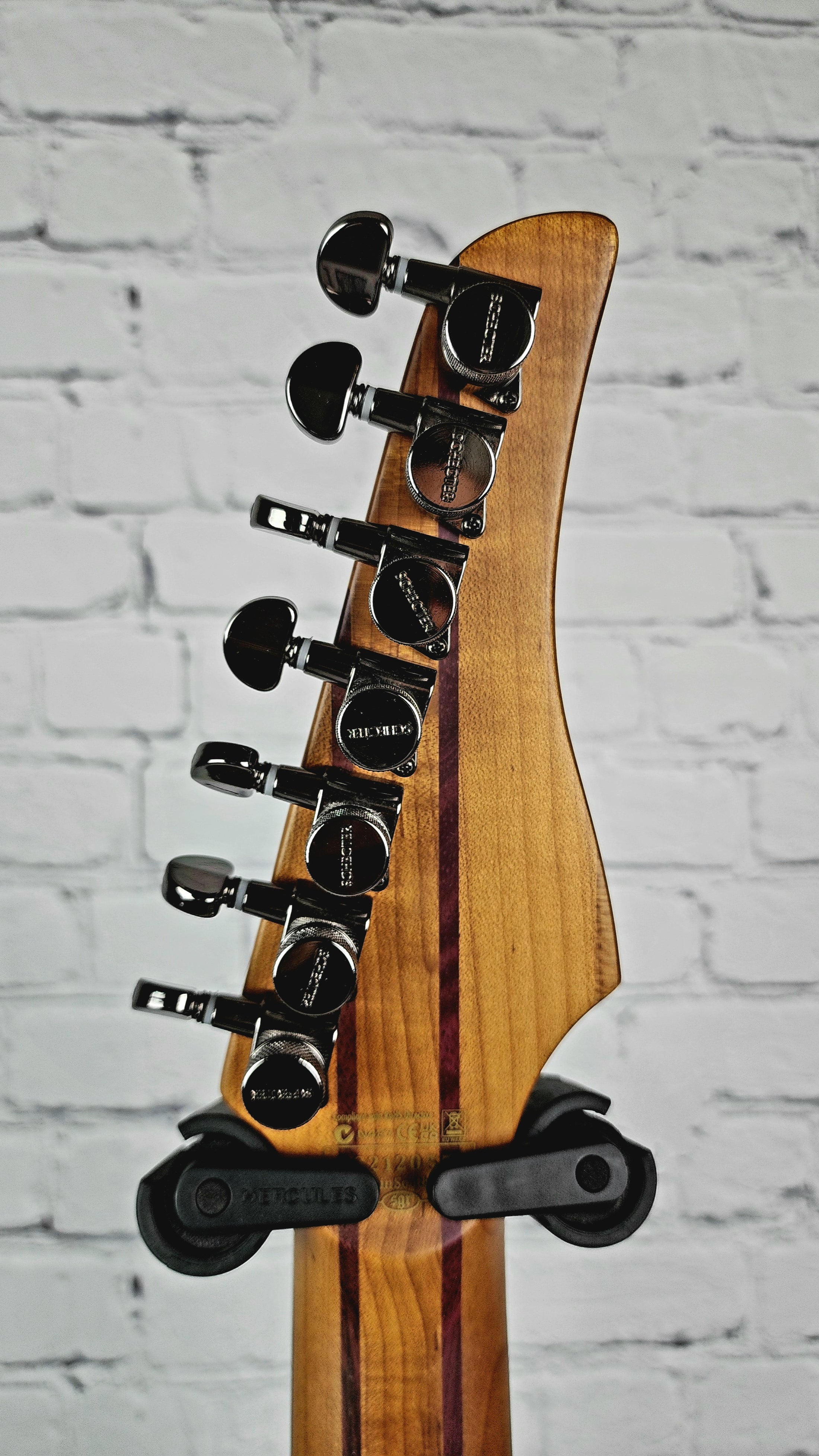 Schecter Banshee Mach-7 Hardtail Electric Guitar Fallout Burst – Guitar ...