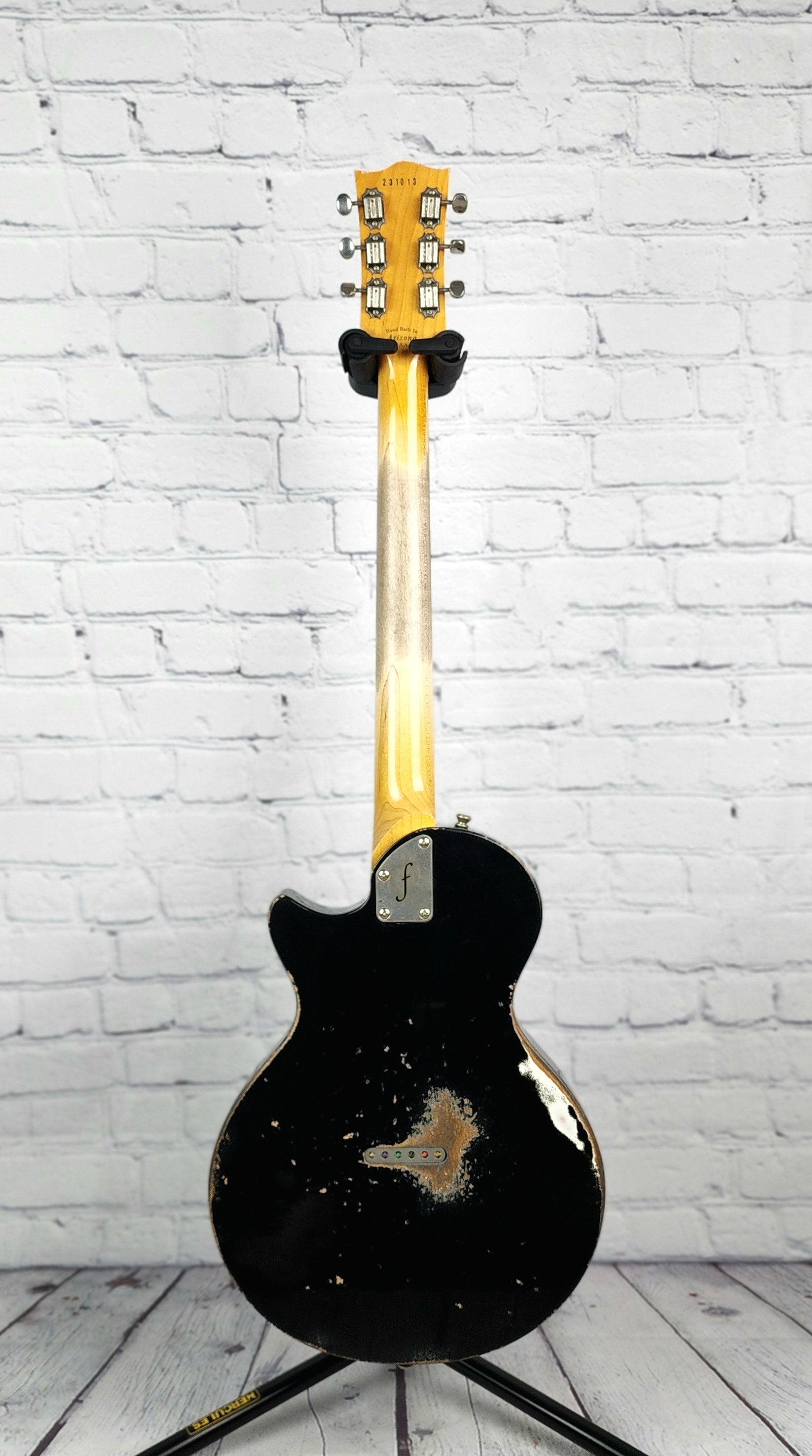 Fano Guitars SP6 Oltre Single Cut Electric Guitar Bull Black Lollar ...