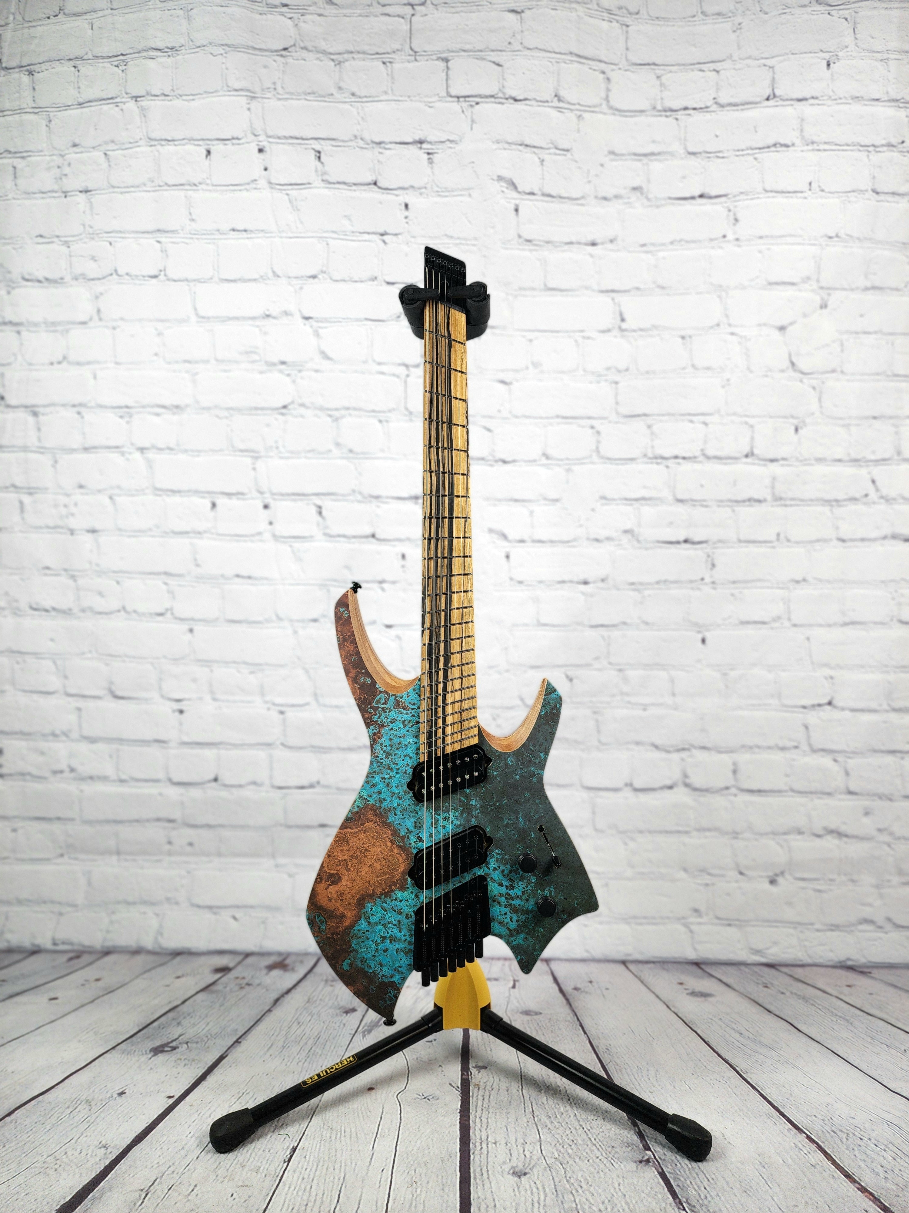 Ormsby Goliath GTR Elite 7 String Electric Guitar Wenge Neck Copper Pr ...