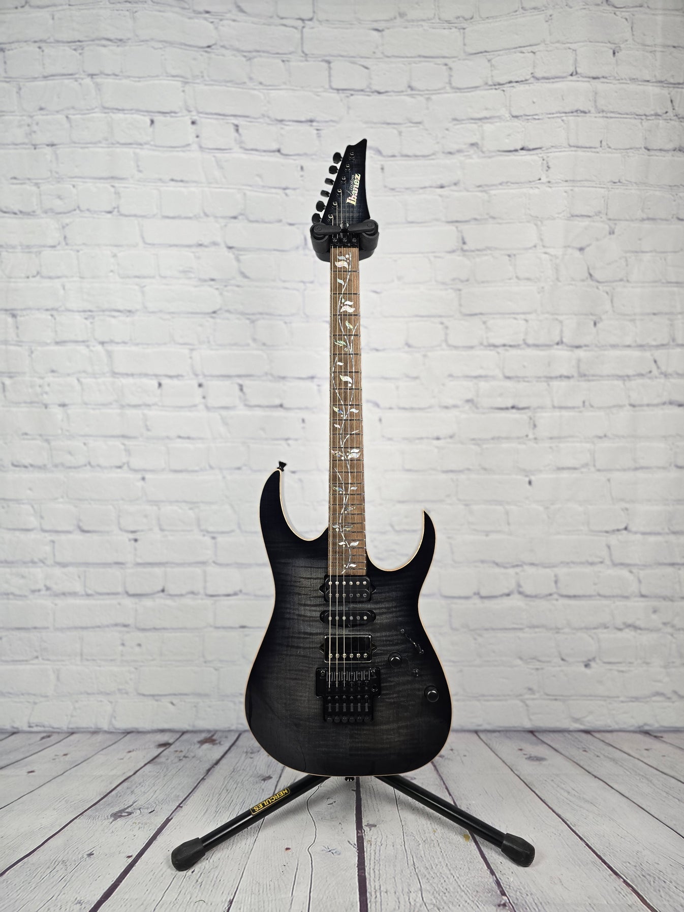 Ibanez Axe Design Lab J Custom RG8870 BRE 6 String Electric Guitar Bla ...