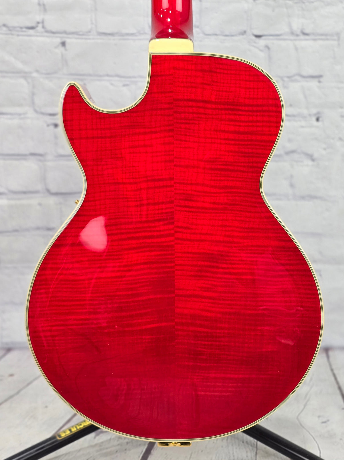 Ibanez GB10SEFM SRR George Benson Semi-Hollow Electric Guitar Sapphire ...
