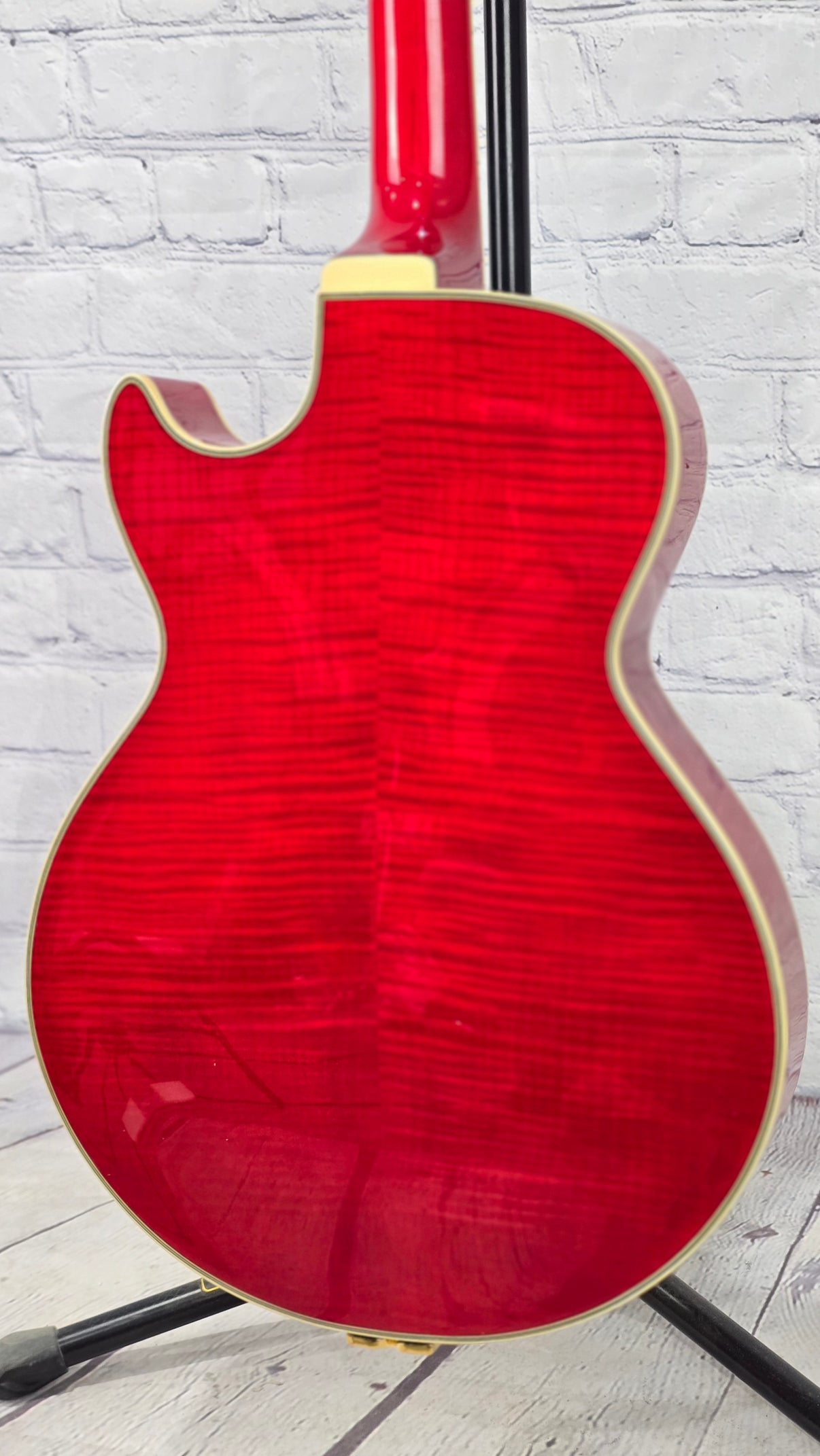 Ibanez GB10SEFM SRR George Benson Semi-Hollow Electric Guitar Sapphire ...