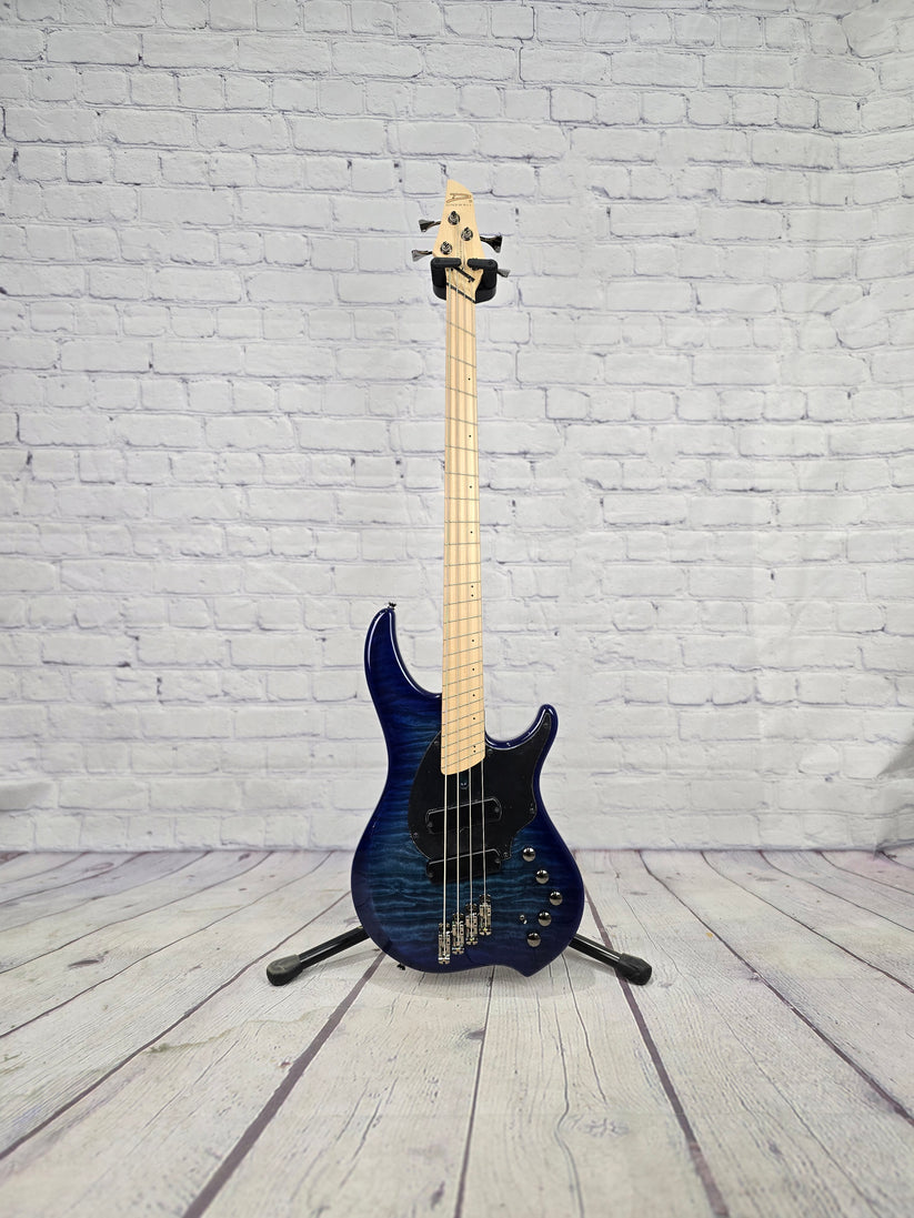 Dingwall Combustion C1 4 String Multiscale Bass Indigoburst Quilt ...