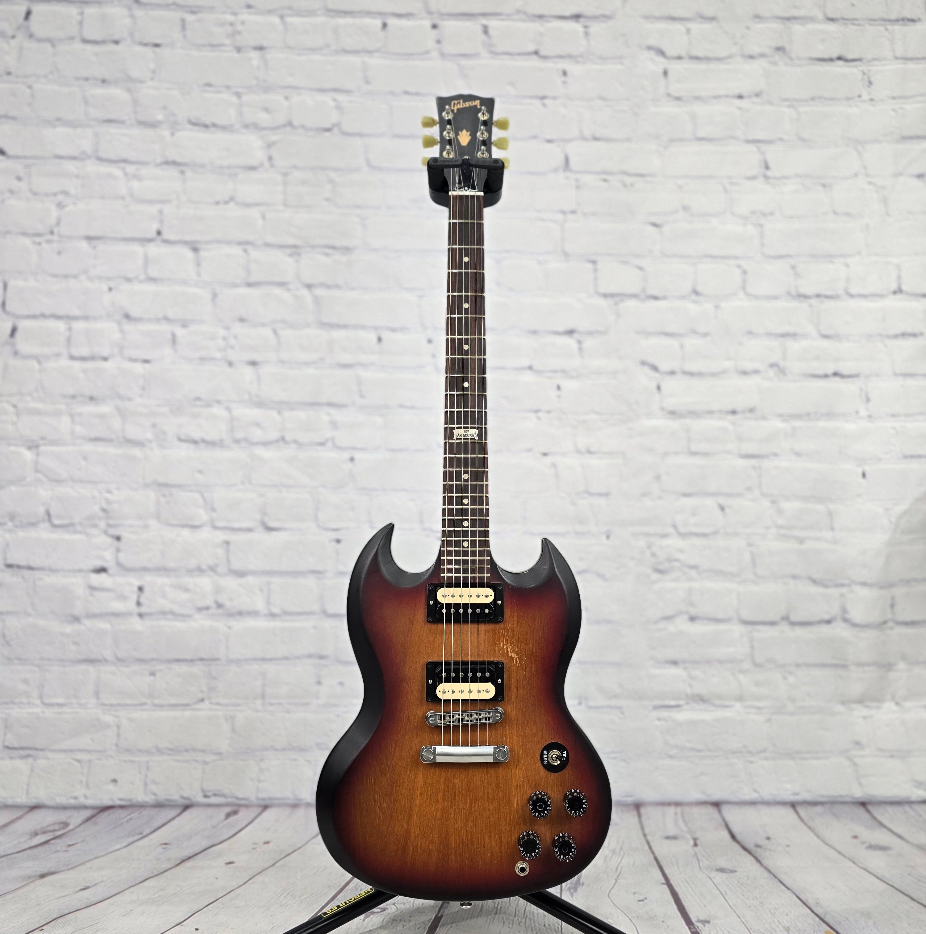 USED Gibson SGJ 6 String Electric Guitar Satin Vintage Sunburst ...