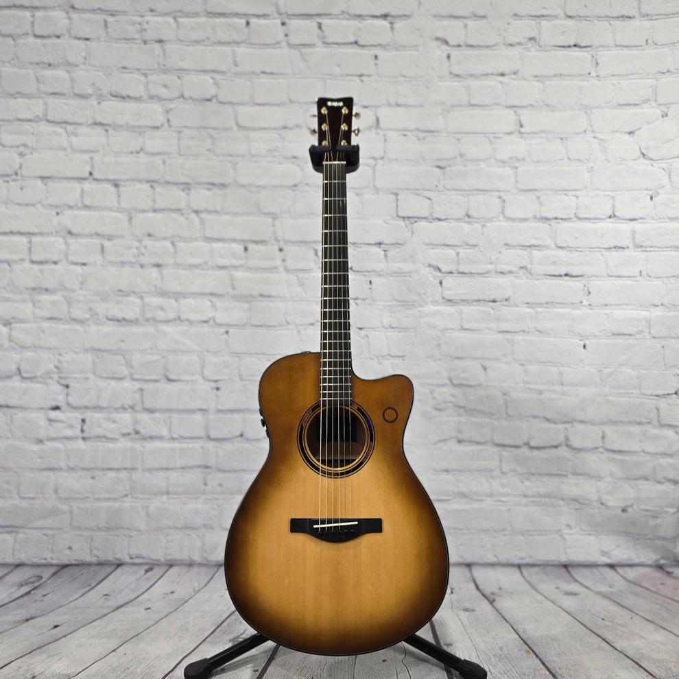 Yamaha TransAcoustic TAS3C Concert Acoustic Guitar Sand Burst – Guitar ...