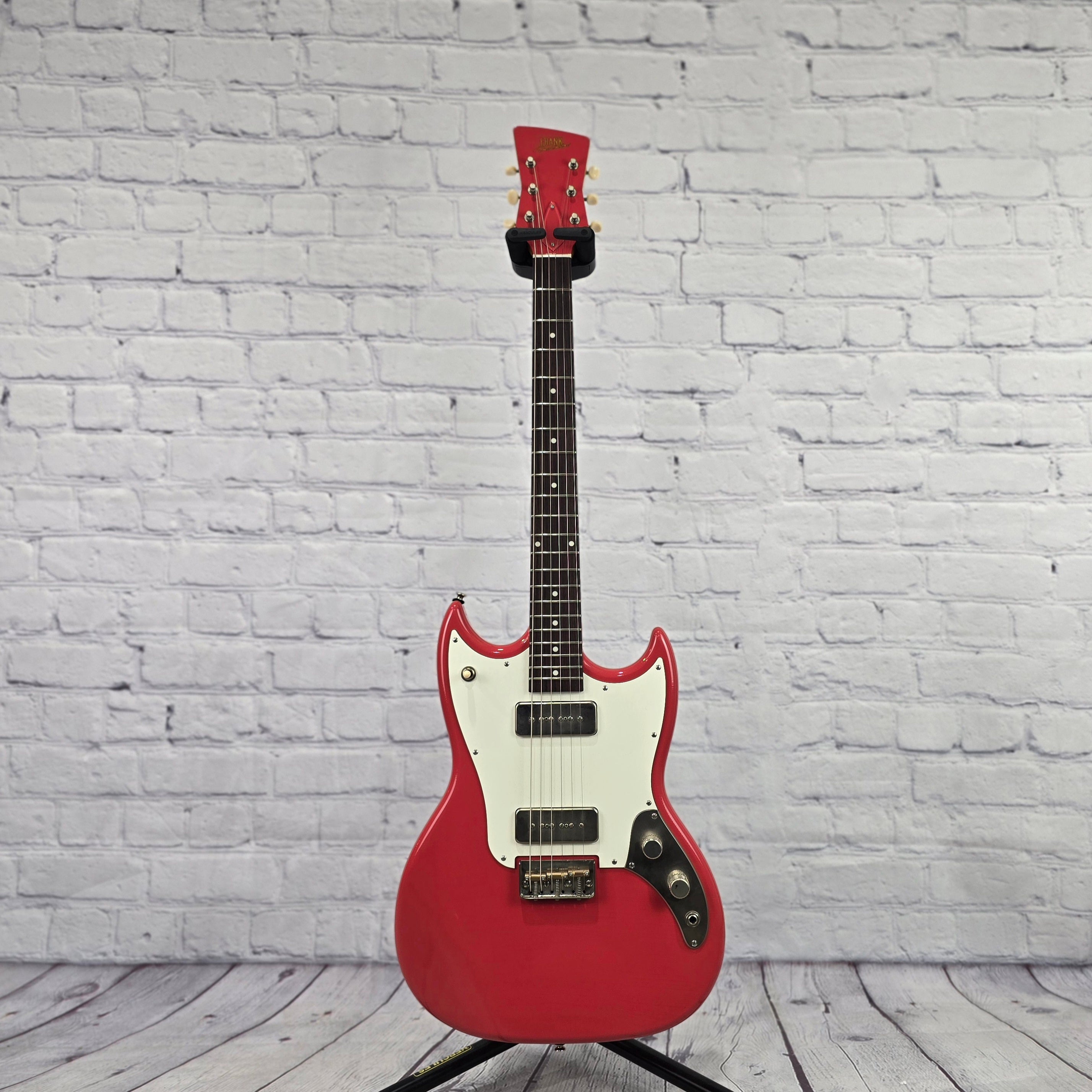 Frank Brothers Sonar 6 String Electric Guitar Faded Fiesta Red Light A ...