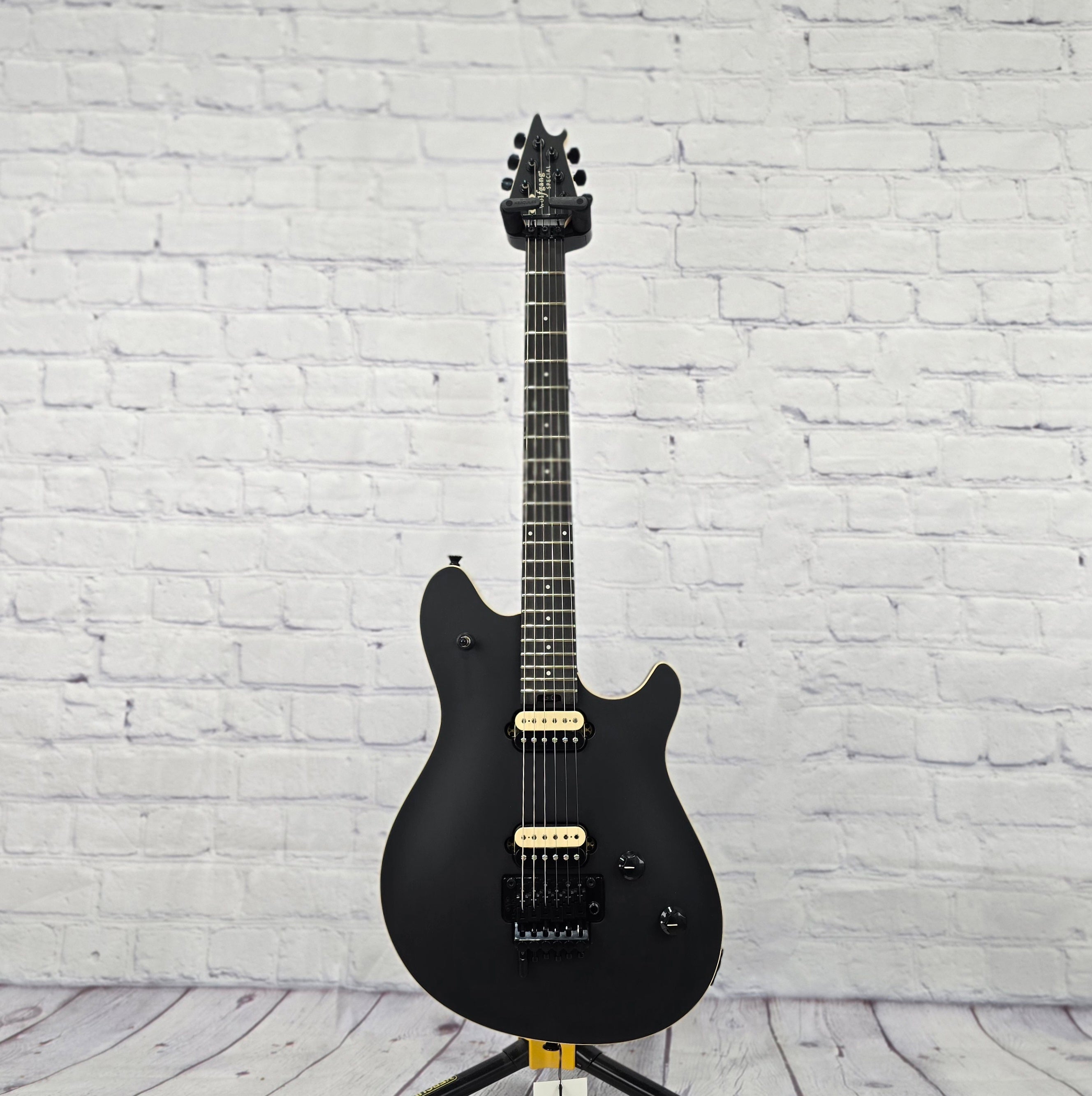 EVH Wolfgang Special Ebony 6 String Electric Guitar Stealth Black ...