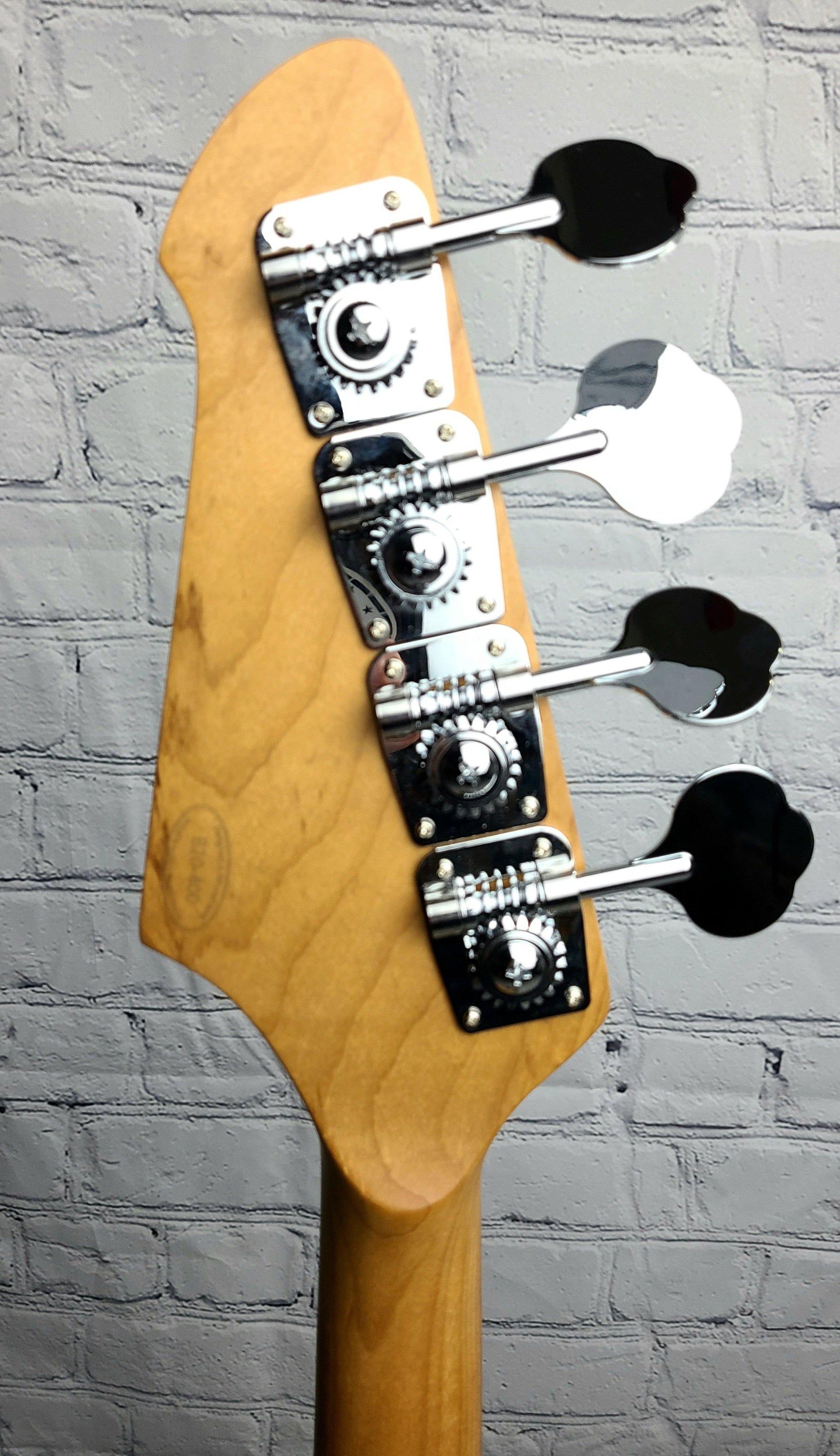 Balaguer Goliath Bass - Satin Black w/Roasted Maple Neck – Guitar Brando