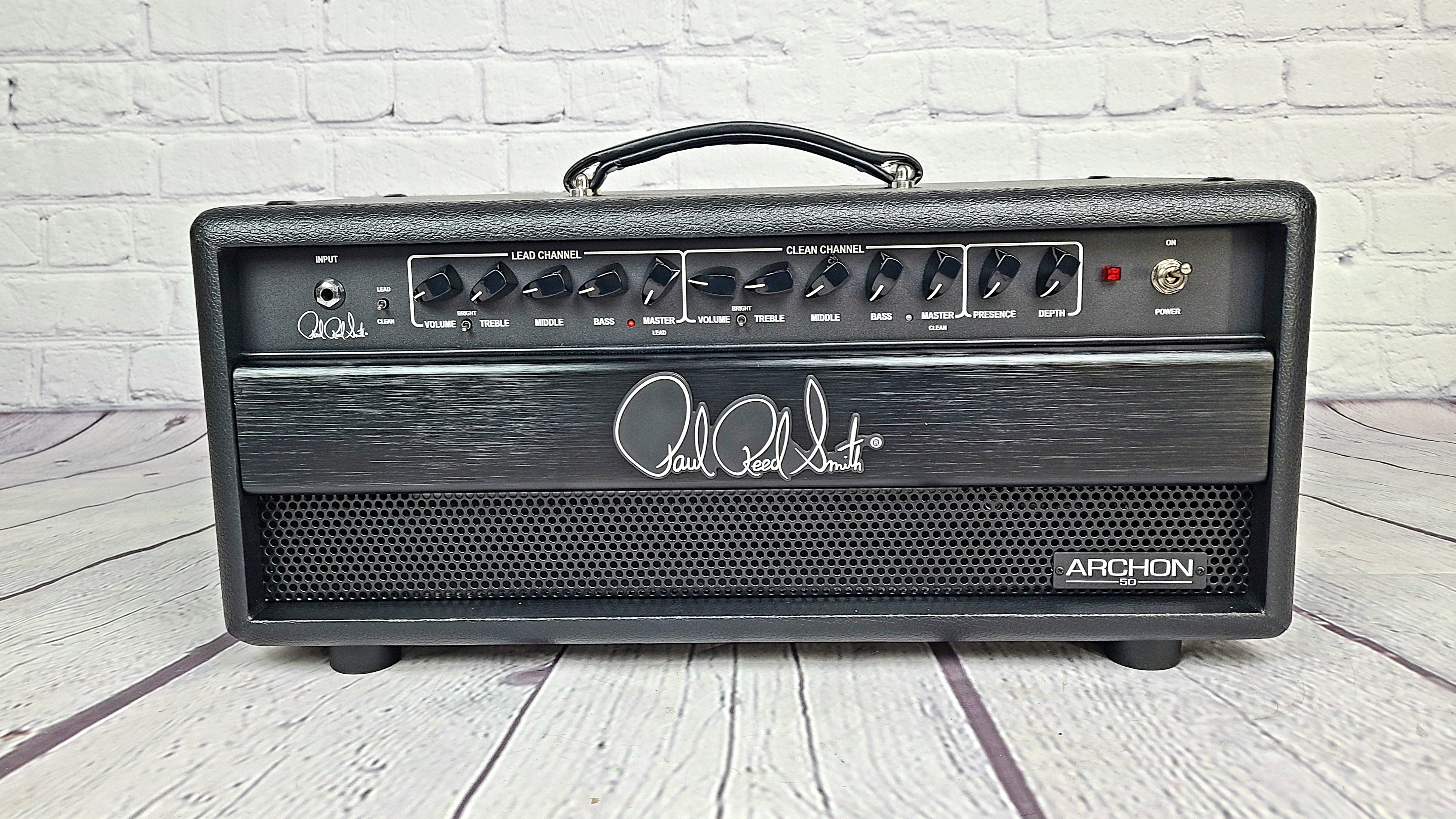 Paul Reed Smith PRS Archon 50 Watt Tube Amplifier Head Black Tolex ...