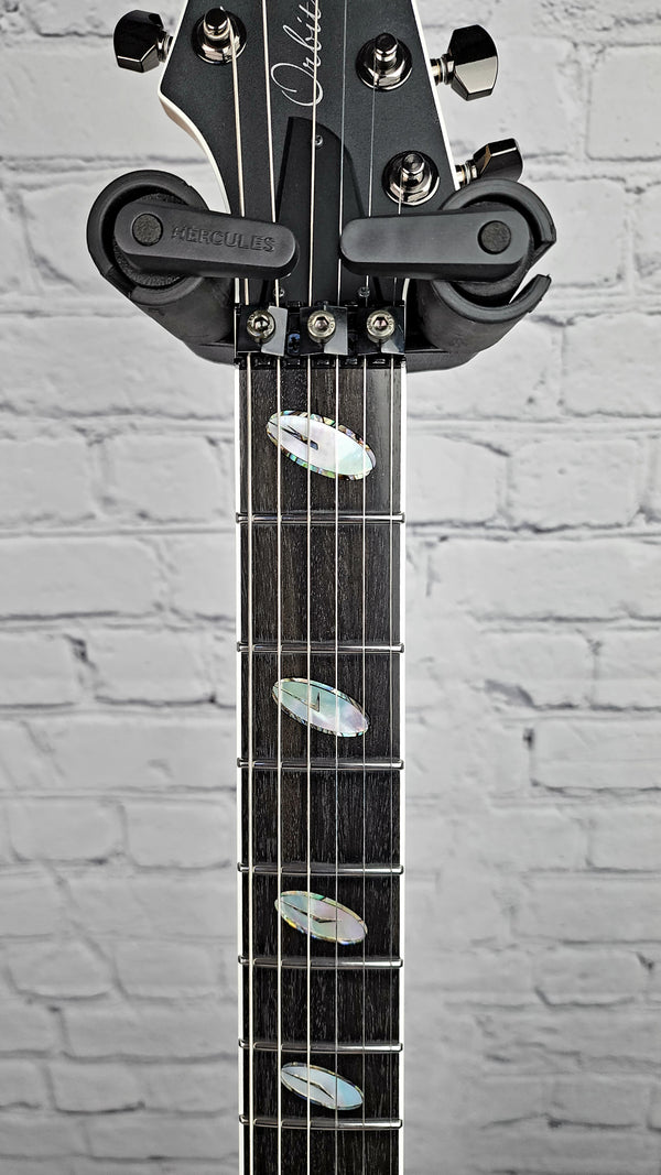 Caparison Orbit ORB-22-BK Schaller Floyd Stainless Frets Electric Guit ...
