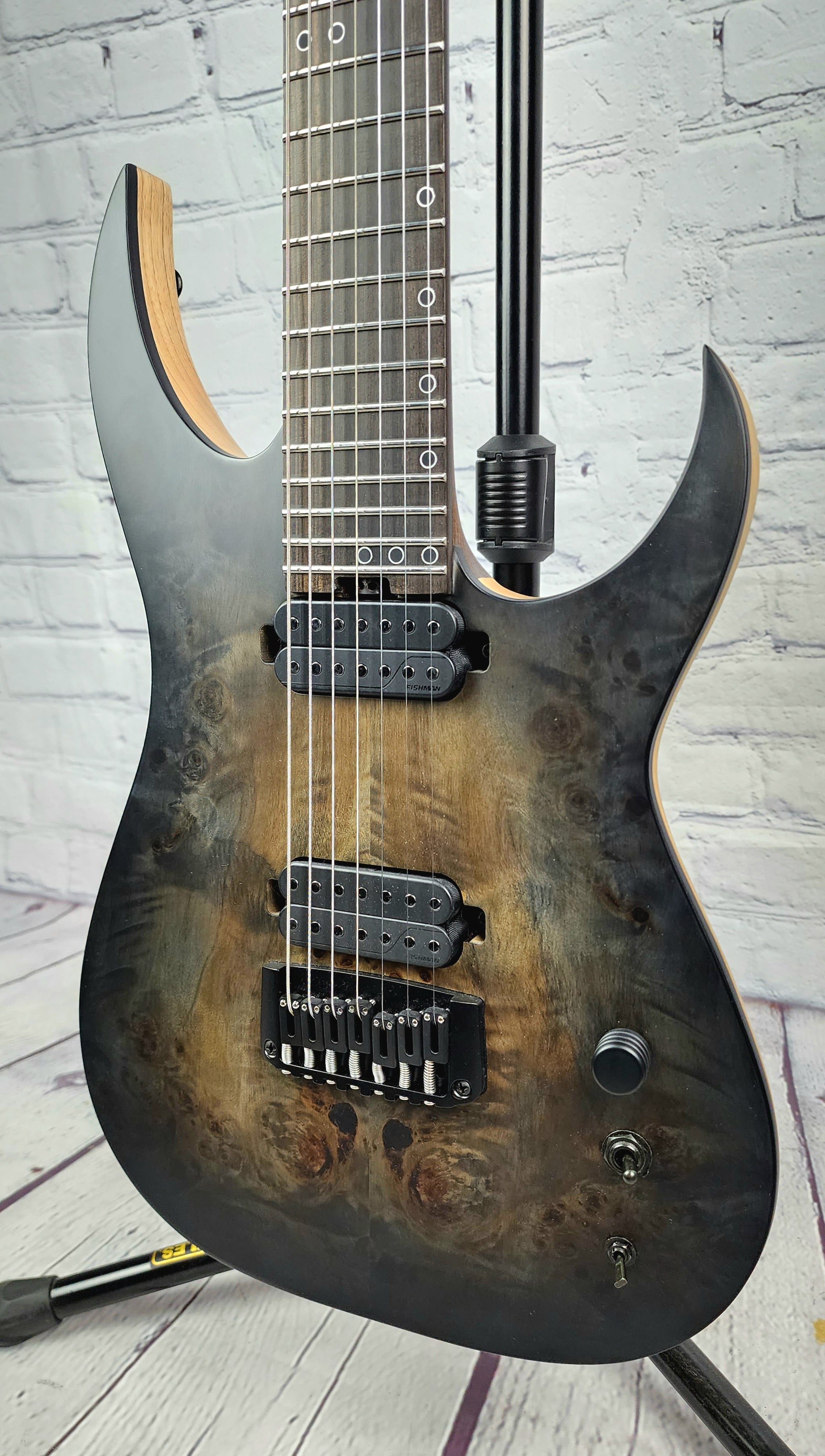 USED Schecter KM7 MkIII Artist Keith Merrow 7 String Electric Guitar F ...