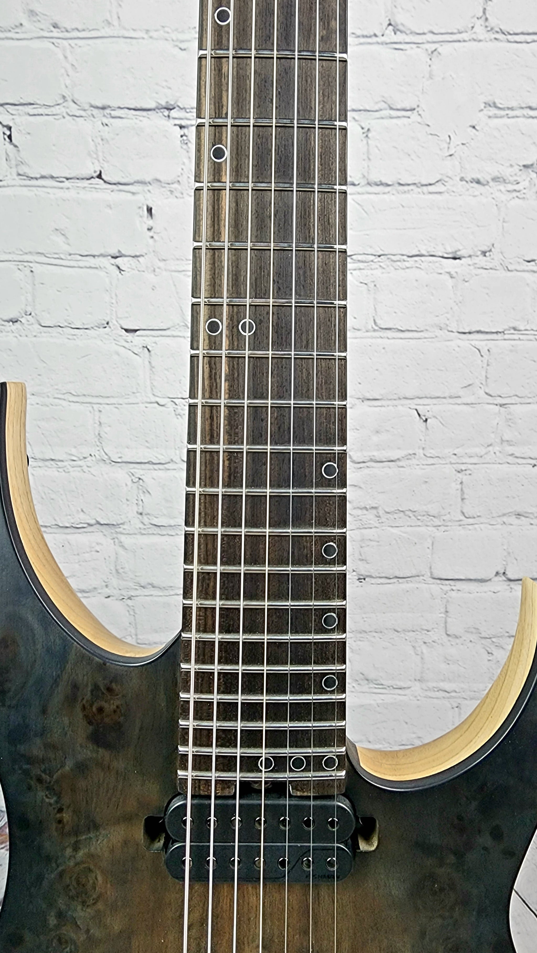 USED Schecter KM7 MkIII Artist Keith Merrow 7 String Electric Guitar F ...