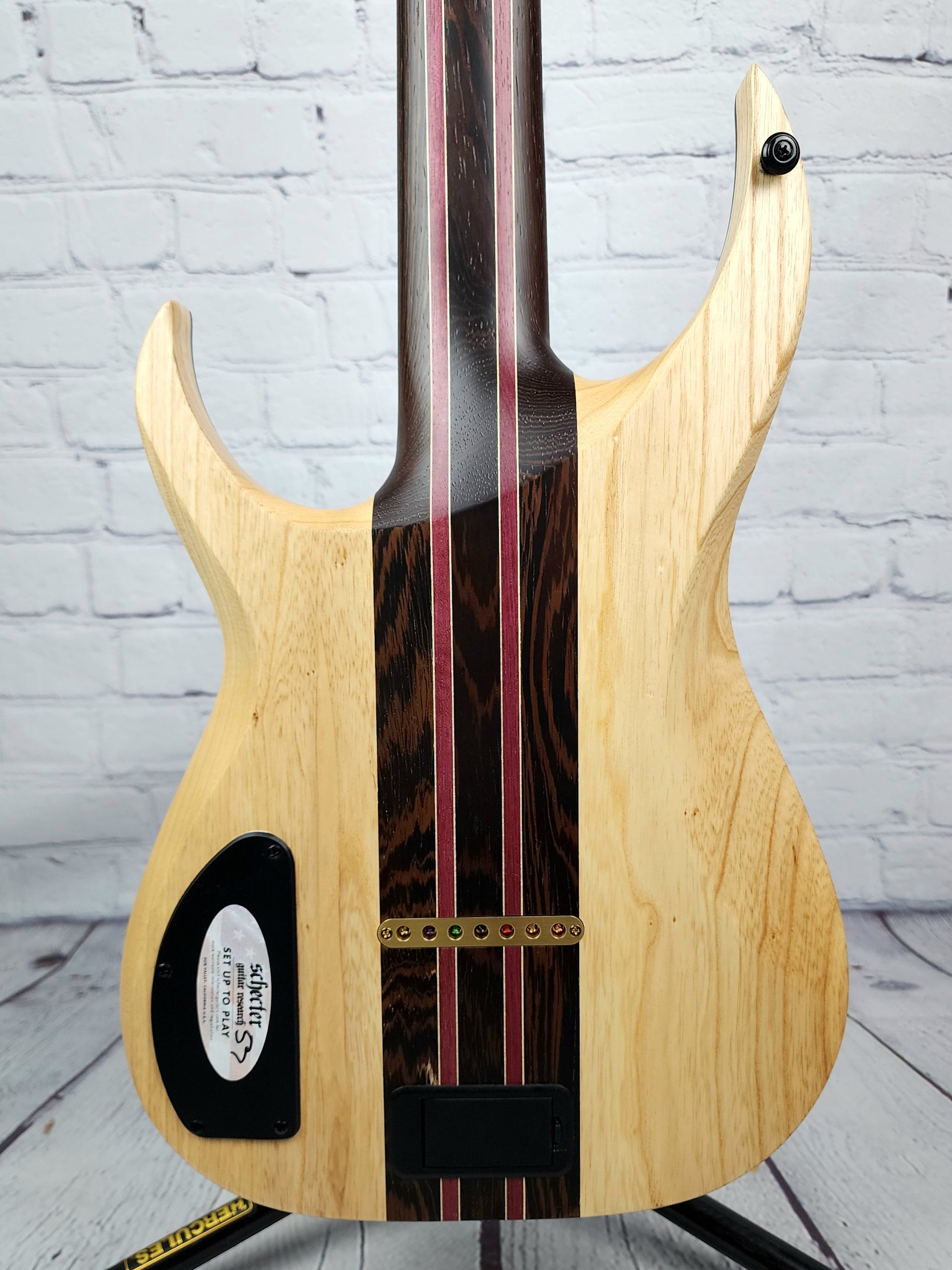 USED Schecter KM7 MkIII Artist Keith Merrow 7 String Electric Guitar F ...