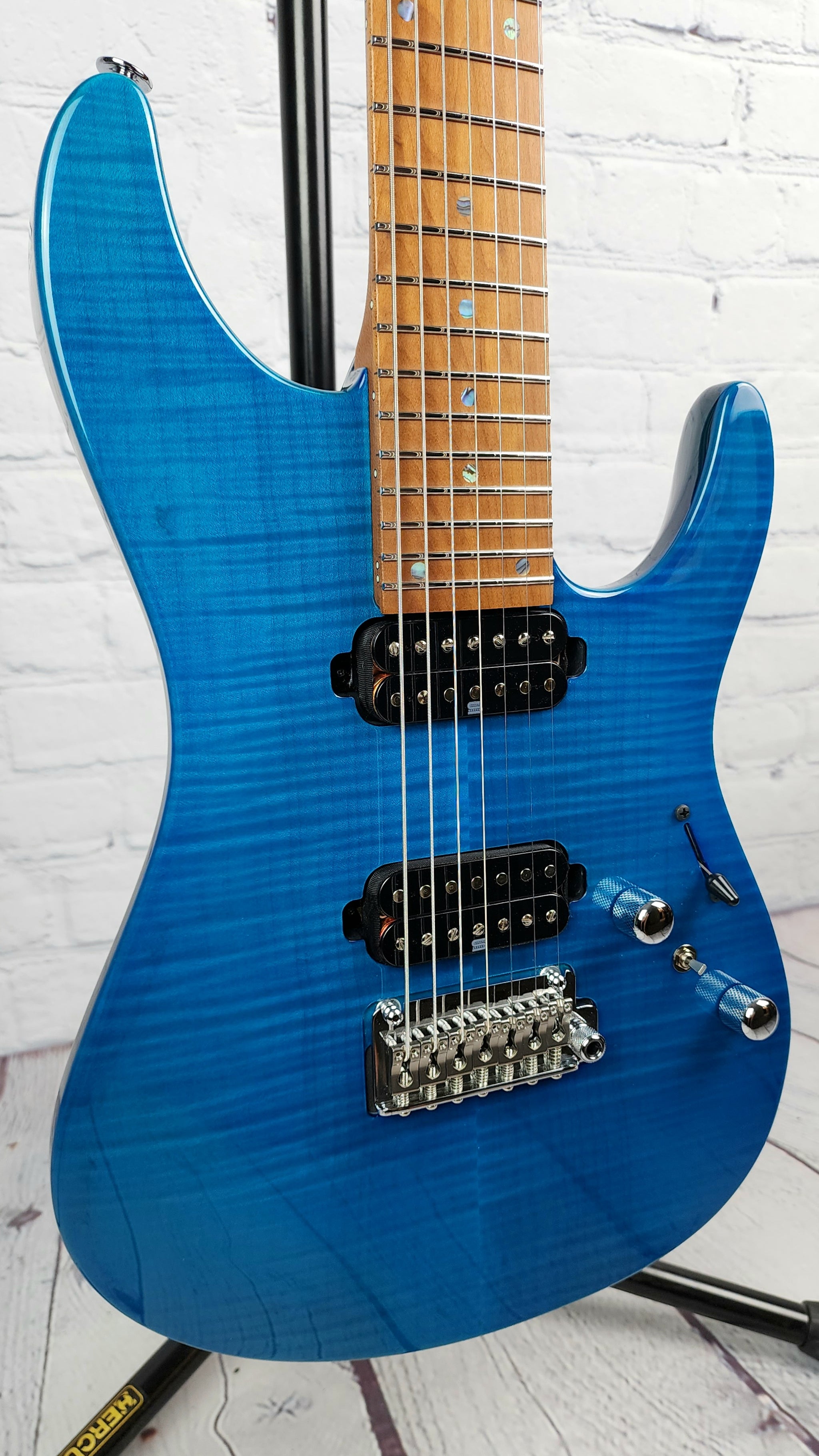 Ibanez Prestige Martin Miller Signature MM7 TAB 7 String Electric Guit ...