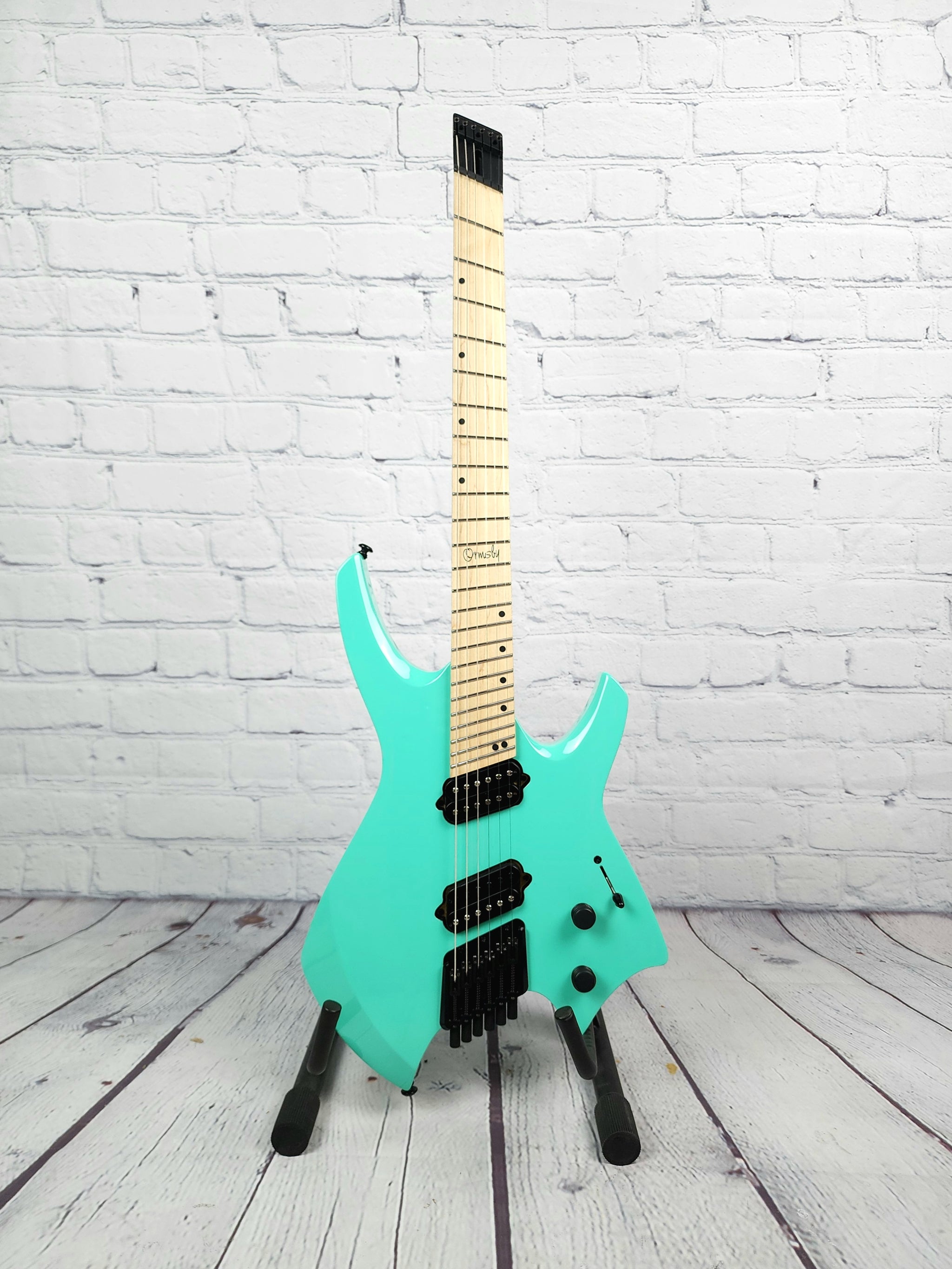 Ormsby Guitars Goliath GTR 6 String Headless Electric Guitar Seafoam R ...