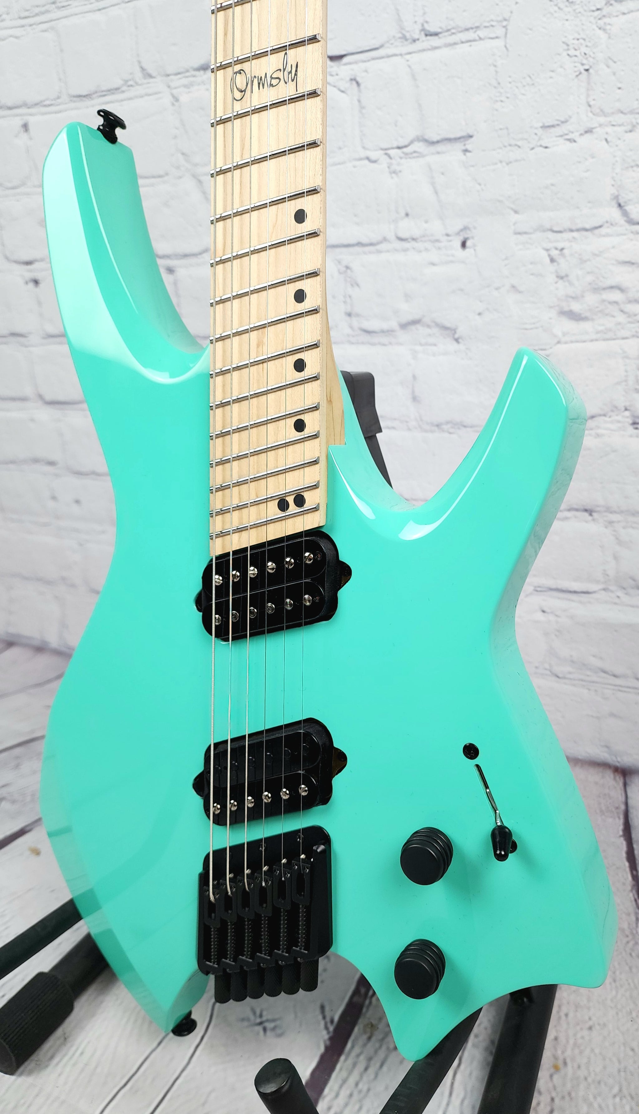 Ormsby Guitars Goliath GTR 6 String Headless Electric Guitar Seafoam R ...