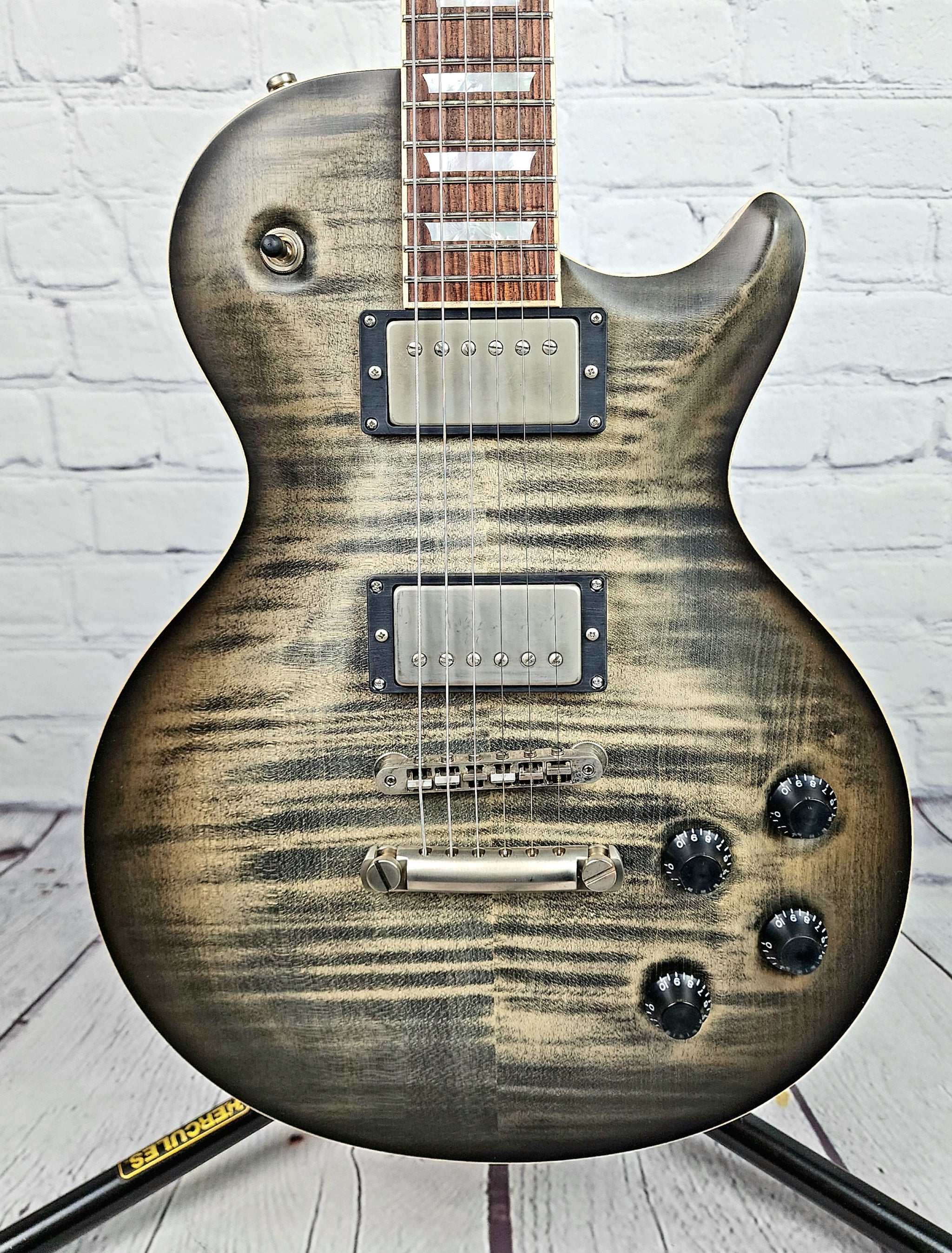 Nik Huber Guitars Orca 59 East Indian Rosewood Electric Guitar Charcoa ...