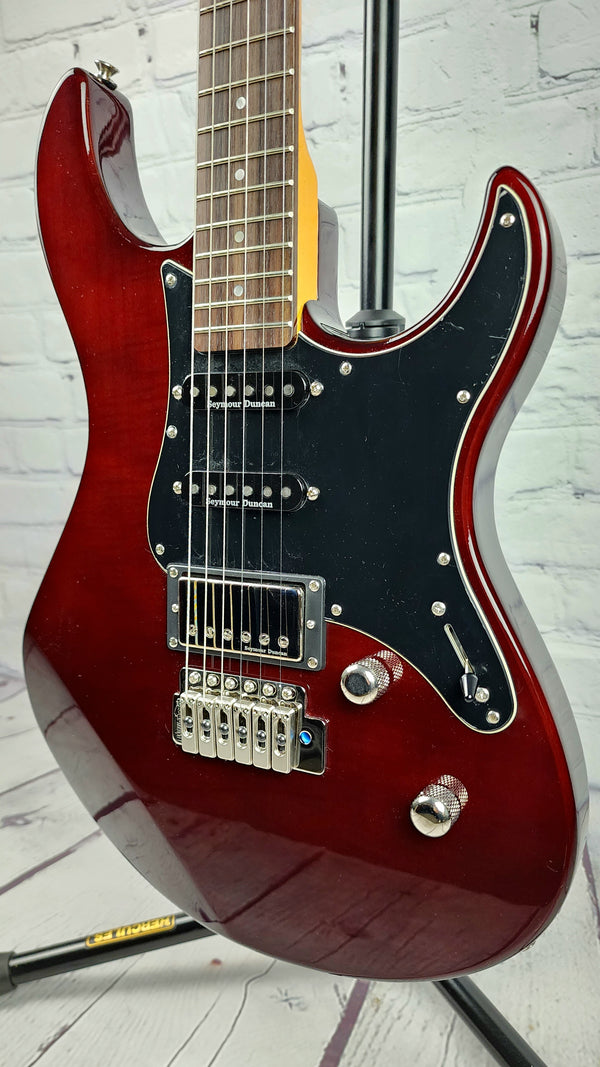 Yamaha Pacifica PAC612VIIFM Electric Guitar RTB Root Beer Flame Maple ...