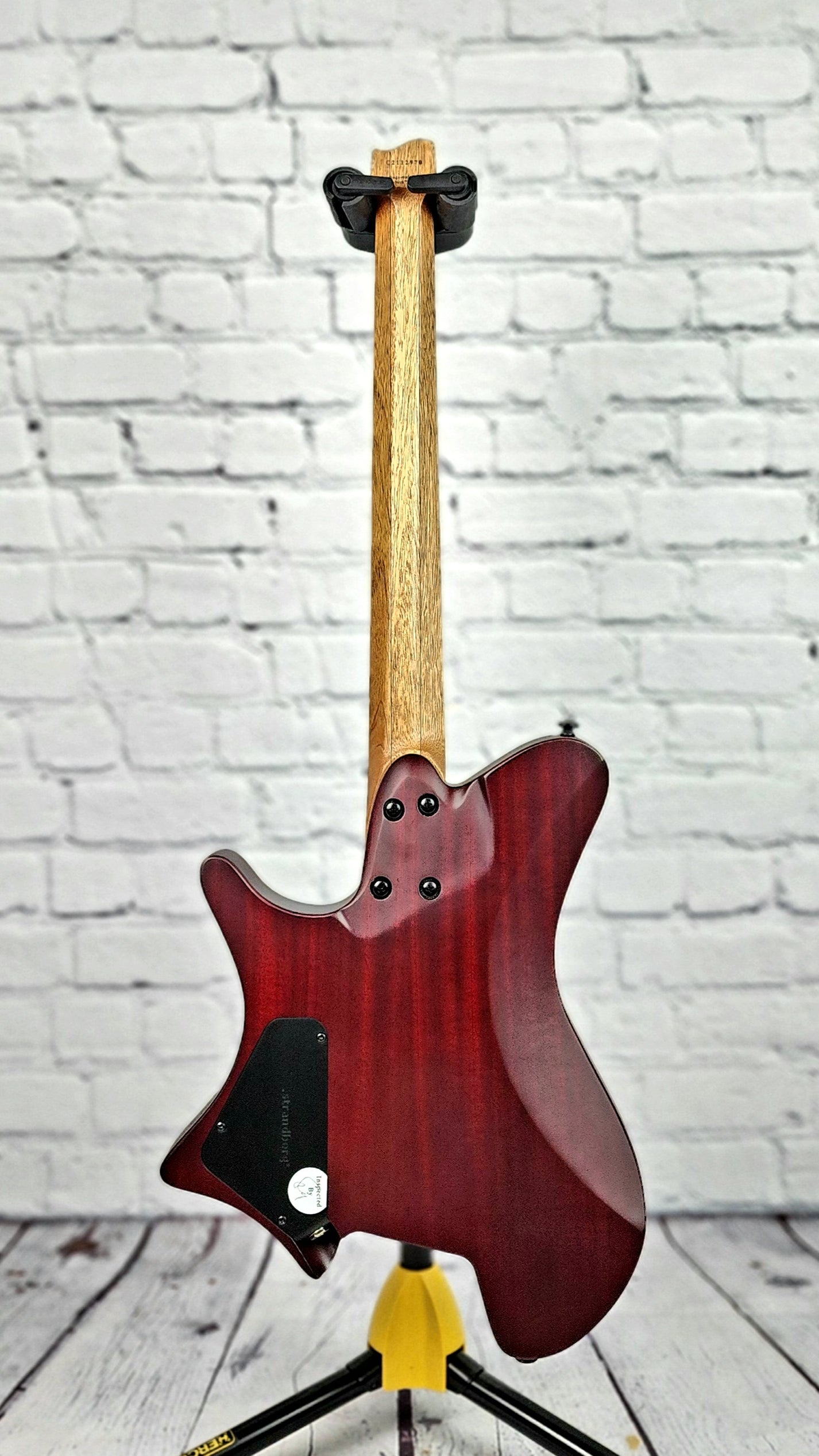 Strandberg Salen Jazz NX 6 String Semi-Hollow Electric Guitar Burgundy ...
