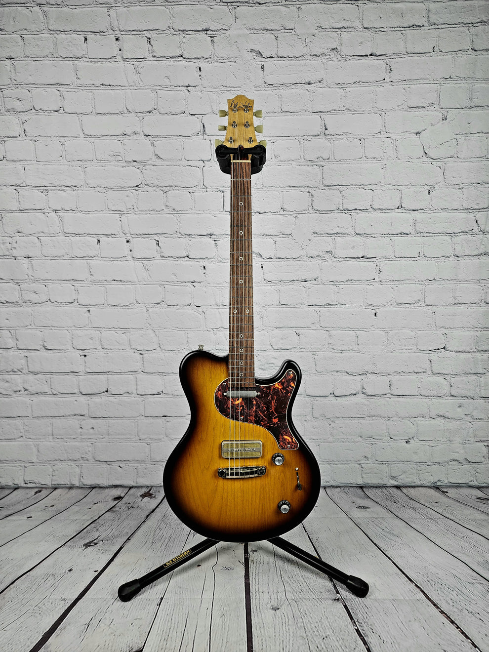 Nik Huber Piet Solid Body 6 String Electric Guitar Vintage Sunburst ...