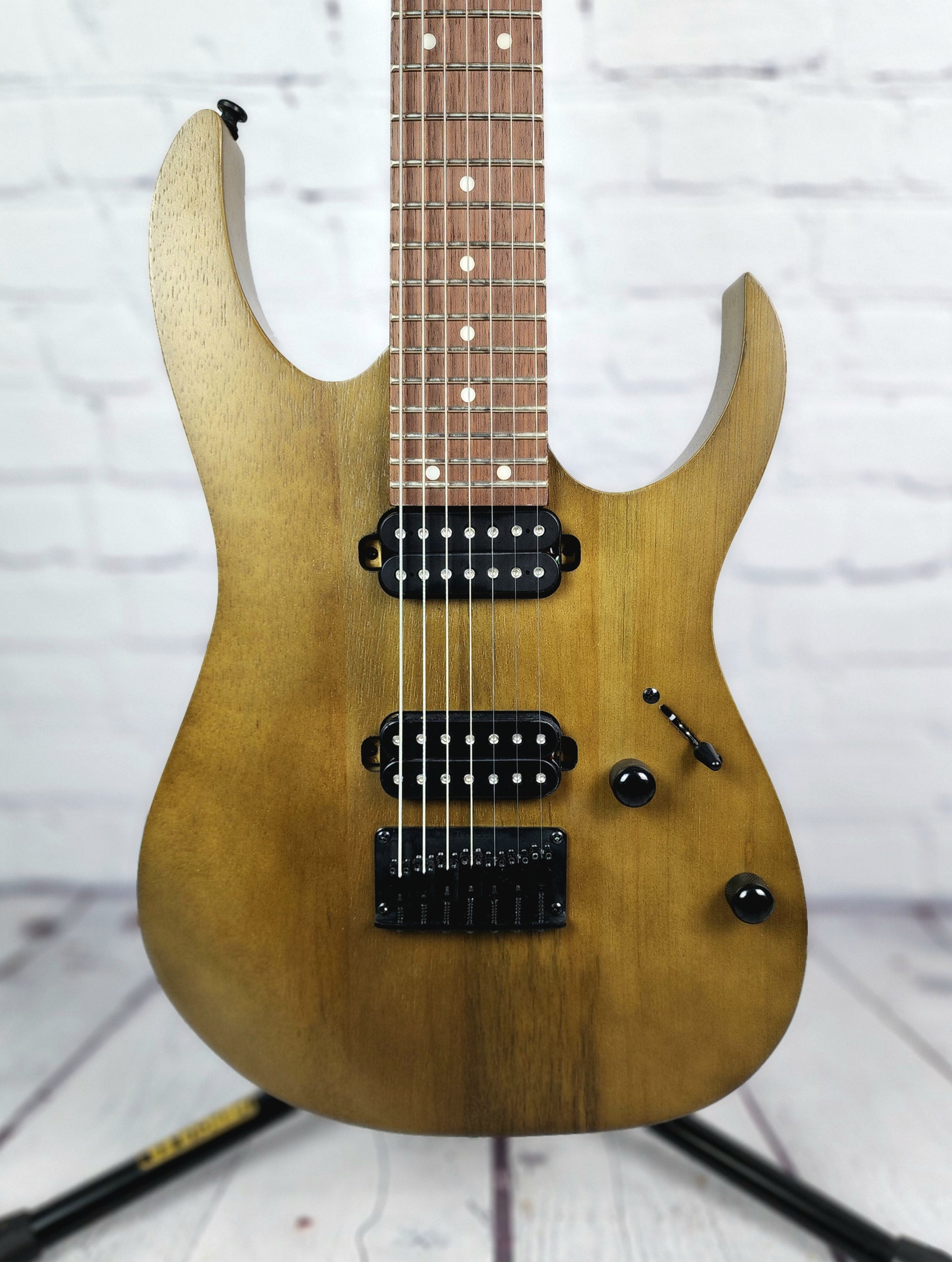 Ibanez RG7421 WNF 7 String Electric Guitar Walnut Flat – Guitar Brando