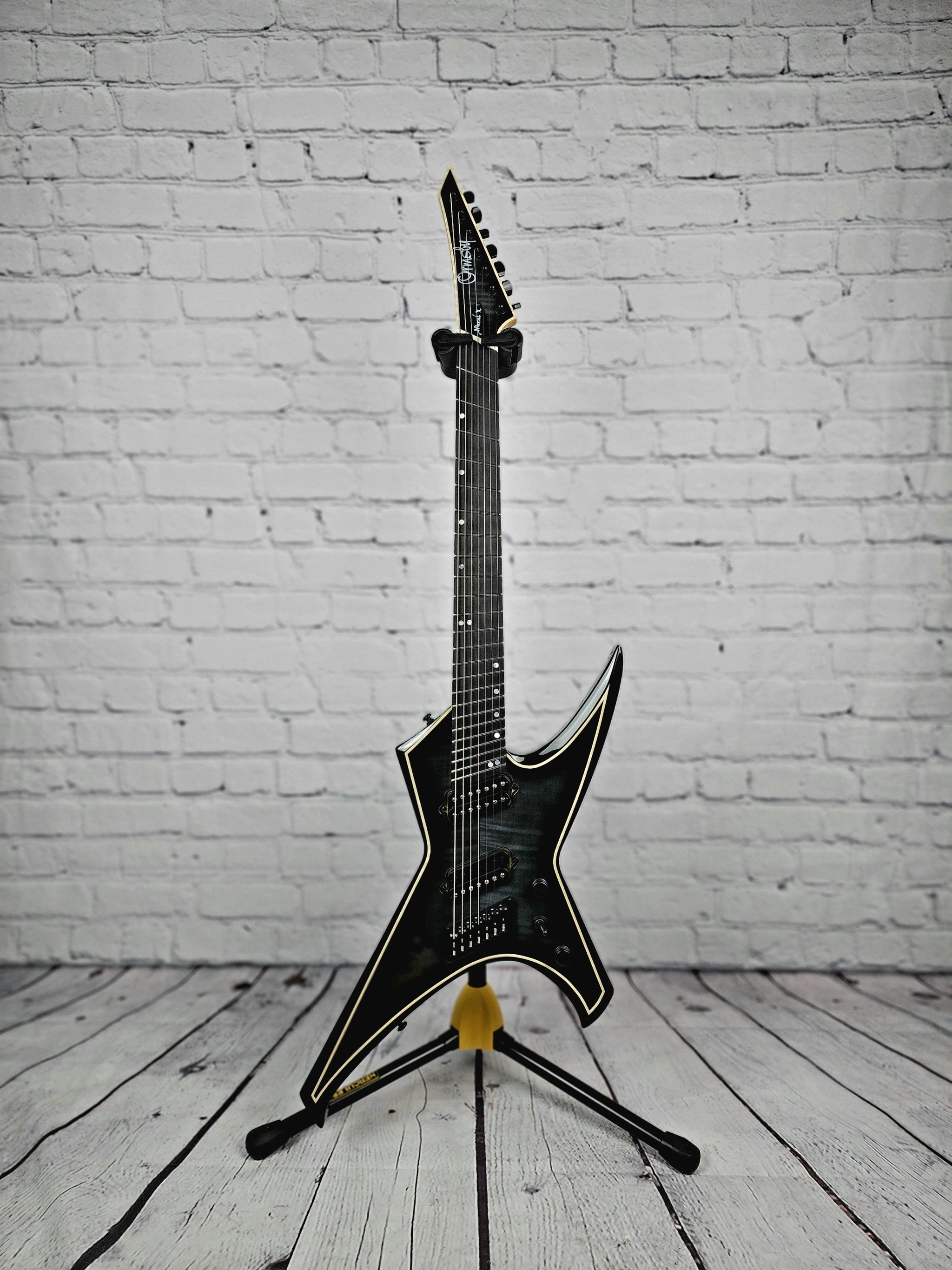 Ormsby Guitars Metal X GTR 7 String Electric Guitar Dahlia Black RUN 1 ...